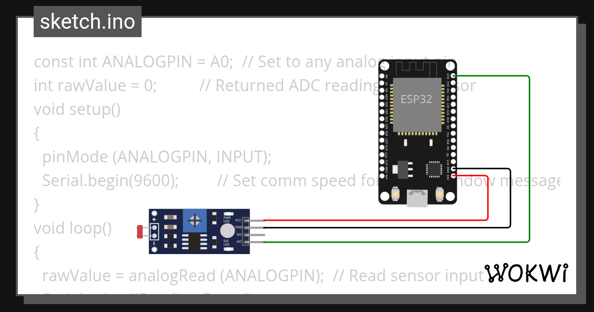Photo Résistor 1 Copy Wokwi Esp32 Stm32 Arduino Simulator