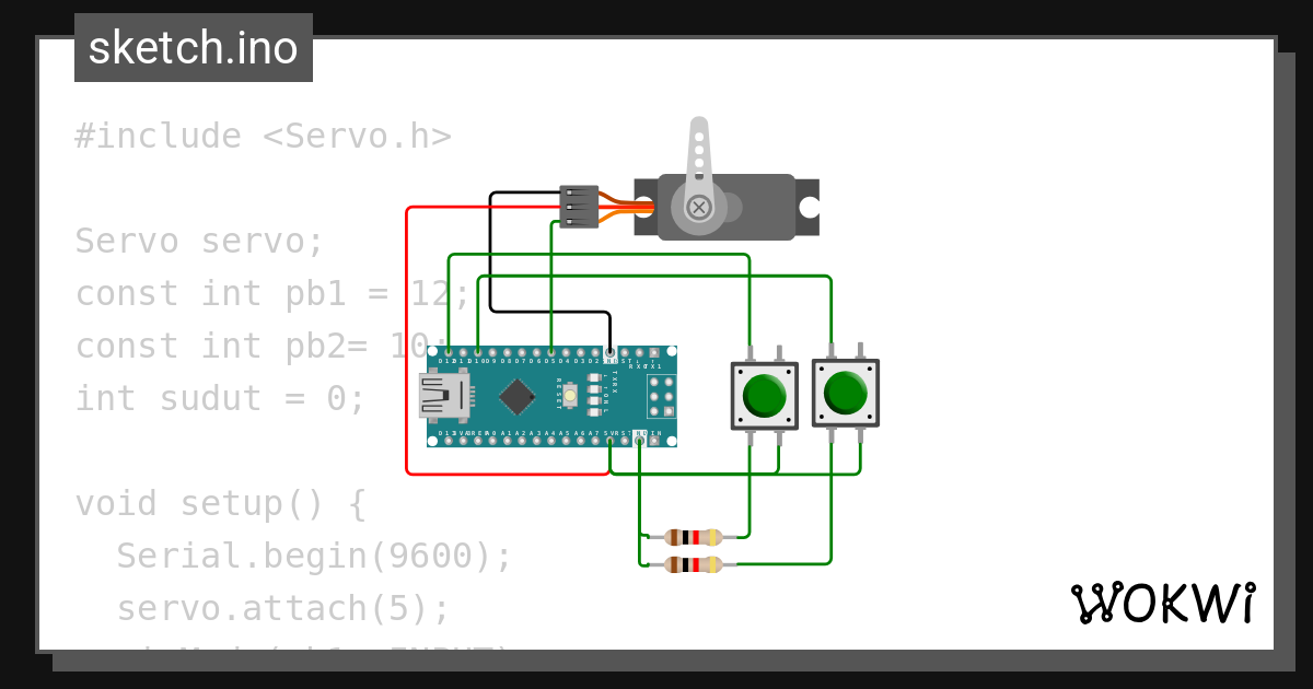 servo - Wokwi ESP32, STM32, Arduino Simulator servo - Wokwi ESP32, STM32, Arduino Simulator
