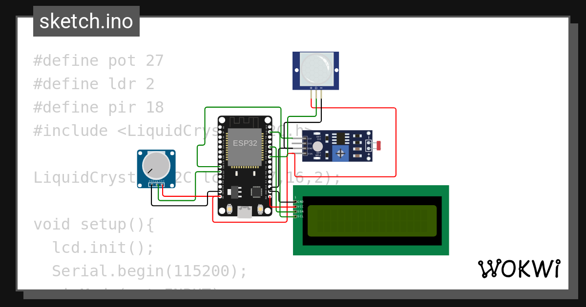 Sensor Ldr Wokwi Esp32 Stm32 Arduino Simulator 7215