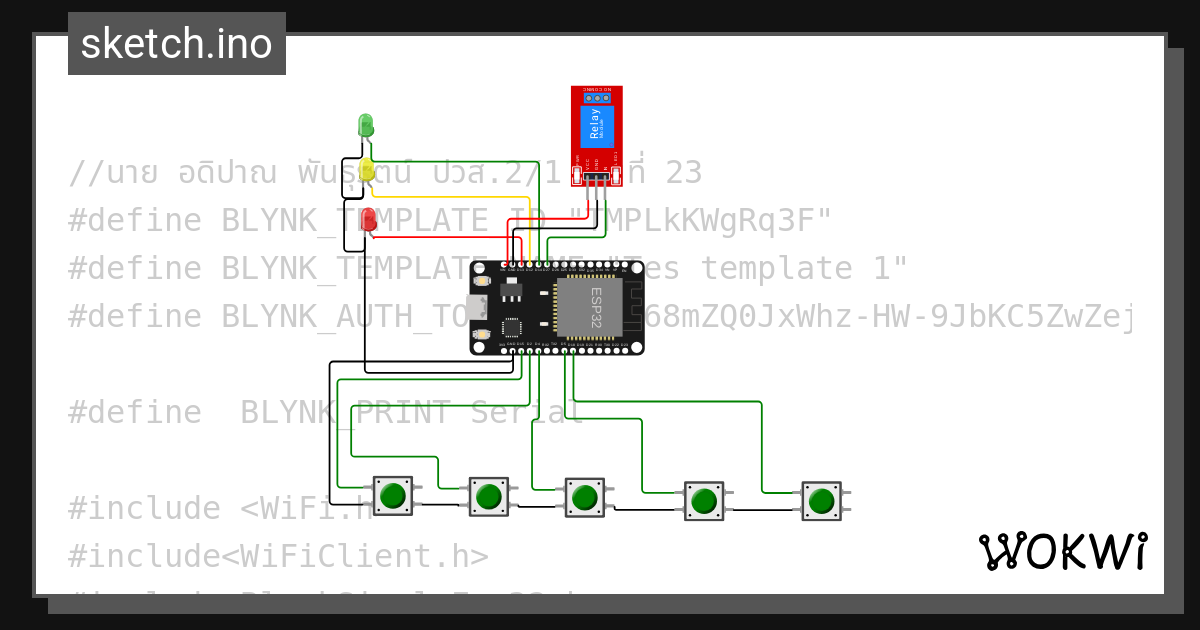Work 9 Wokwi Esp32 Stm32 Arduino Simulator 4537