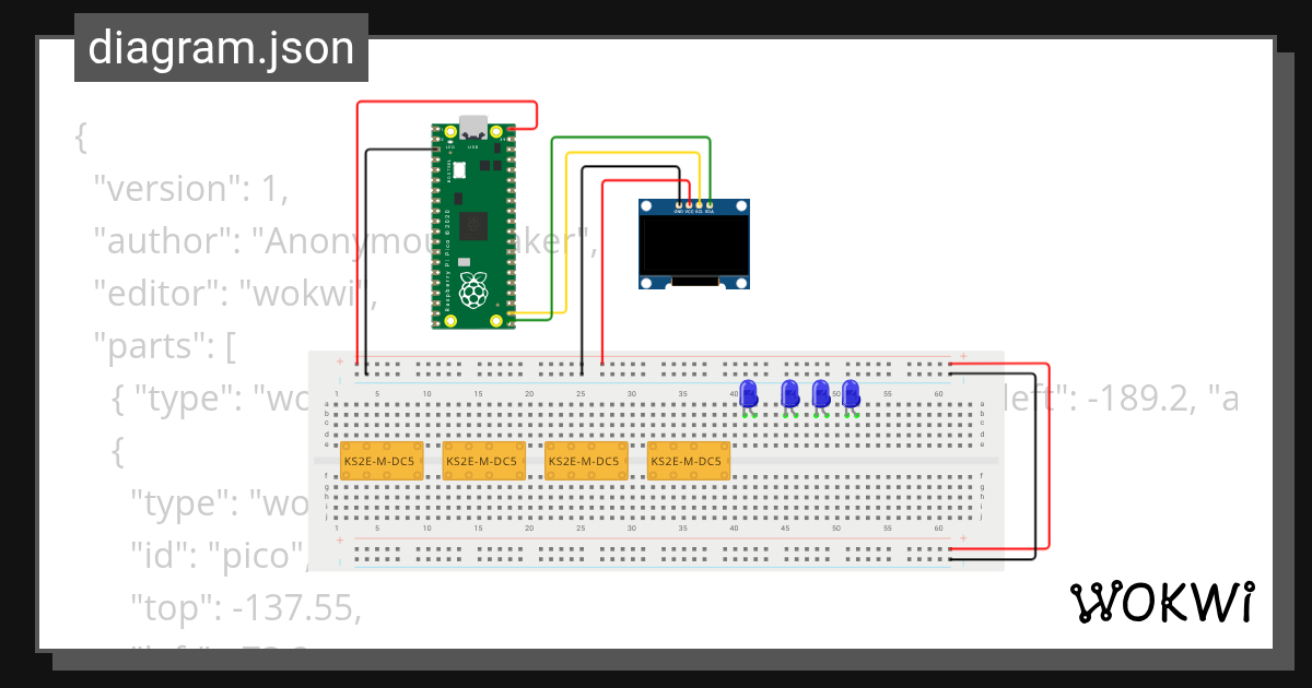 Untitled project - Wokwi ESP32, STM32, Arduino Simulator