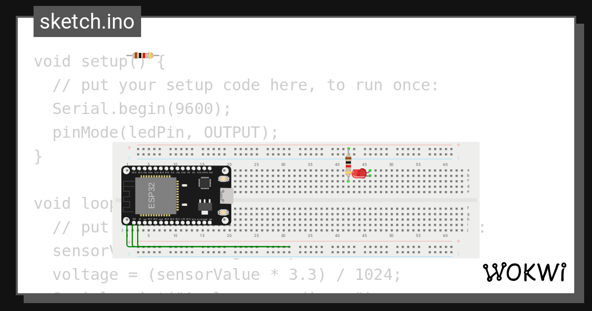 Practice 24 Wokwi Esp32 Stm32 Arduino Simulator 9585