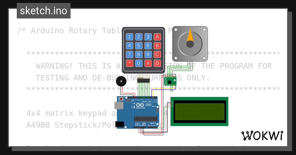 Rotary O Wokwi Arduino And Esp32 Simulator 8840