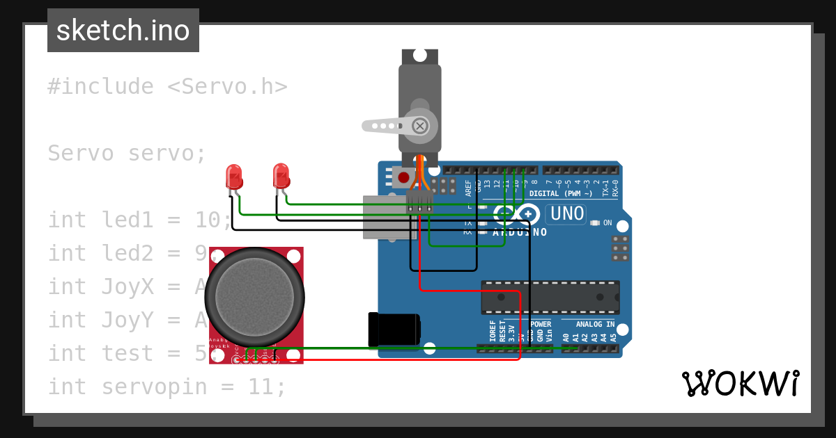 Joystick Led Wokwi Esp32 Stm32 Arduino Simulator 7503