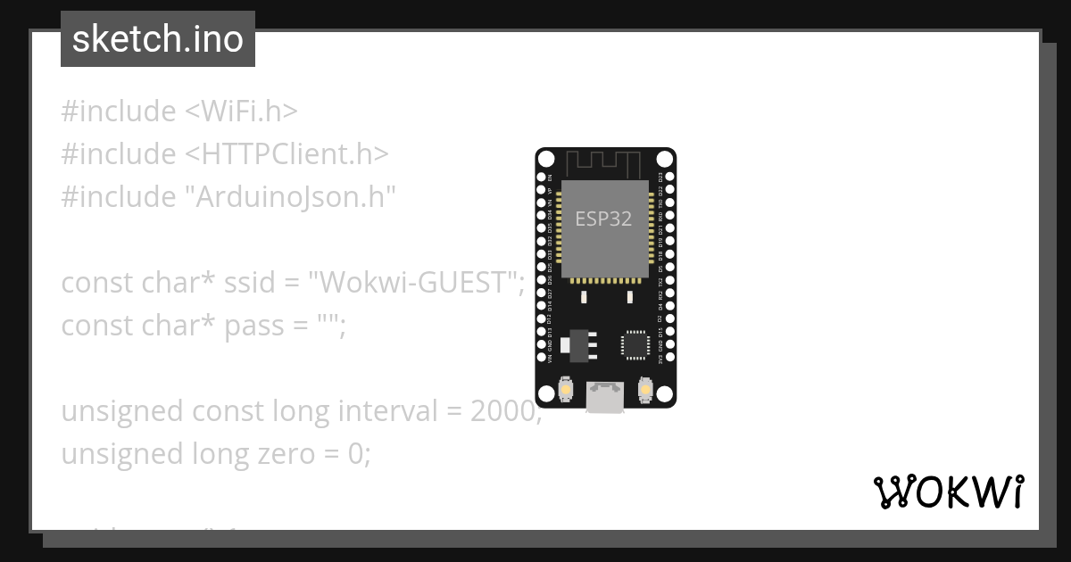 Web Data - Wokwi ESP32, STM32, Arduino Simulator