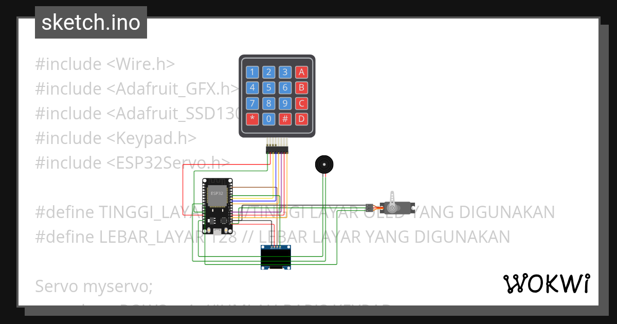 Tugas Wokwi 2 Wokwi Esp32 Stm32 Arduino Simulator 0050