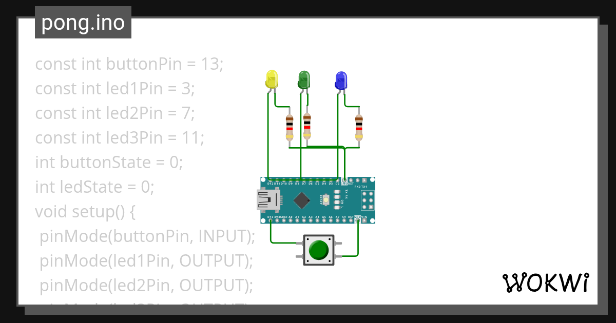 pong.ino copy Copy Copy1 - Wokwi ESP32, STM32, Arduino Simulator