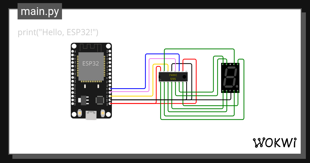 7-7 - Wokwi ESP32, STM32, Arduino Simulator