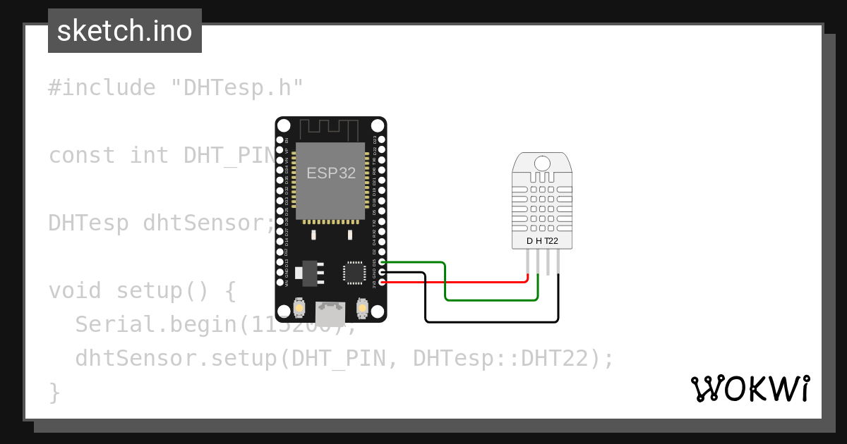 Suhu And Kelembaban Wokwi Esp32 Stm32 Arduino Simulator 2558