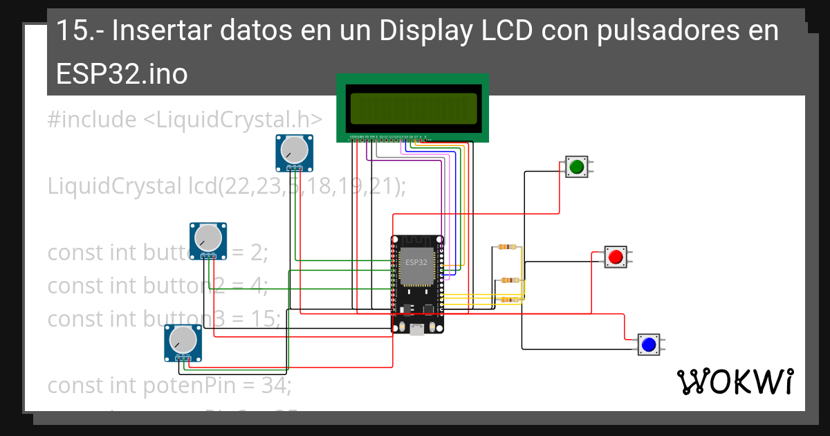 Wokwi - Online ESP32, STM32, Arduino Simulator
