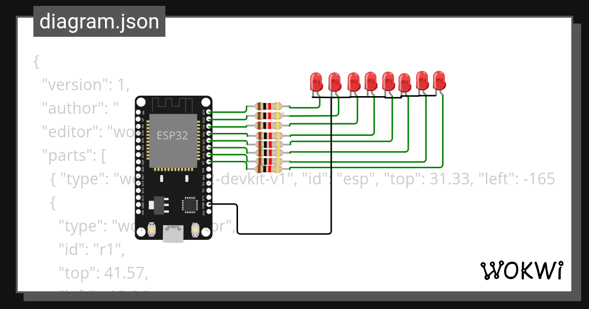 Micro Python ESP323 - Wokwi Arduino and ESP32 Simulator