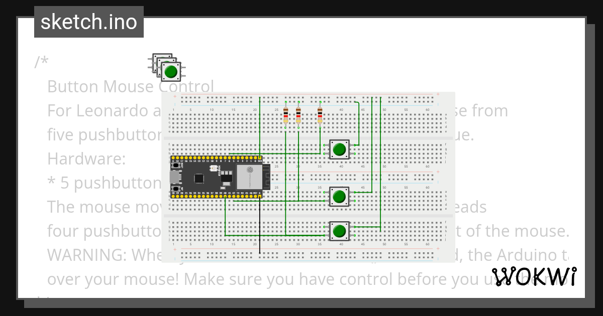 Wokwi - Online ESP32, STM32, Arduino Simulator