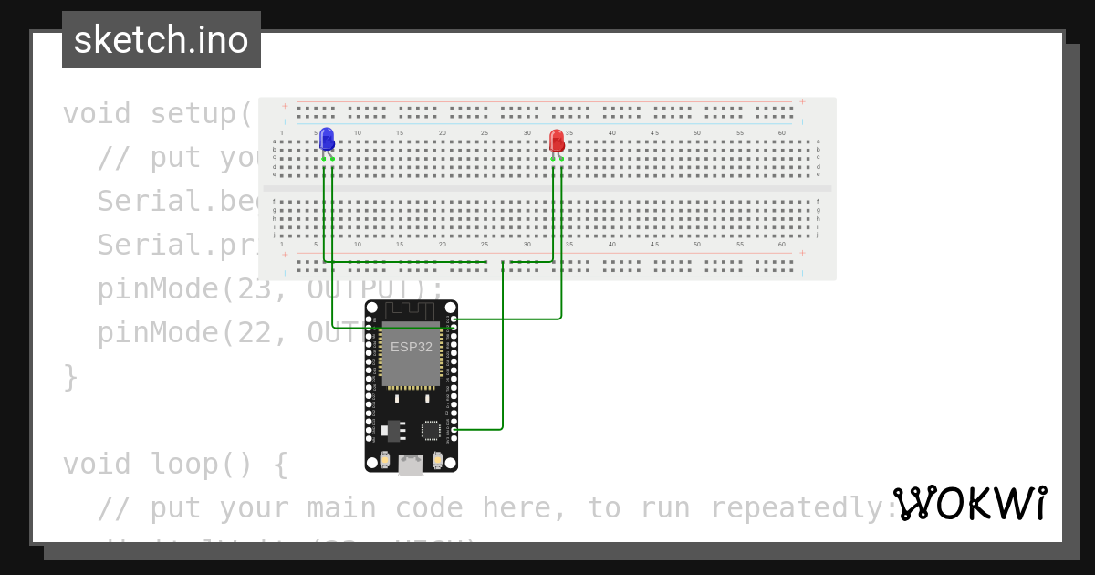 Projet1 Wokwi Esp32 Stm32 Arduino Simulator