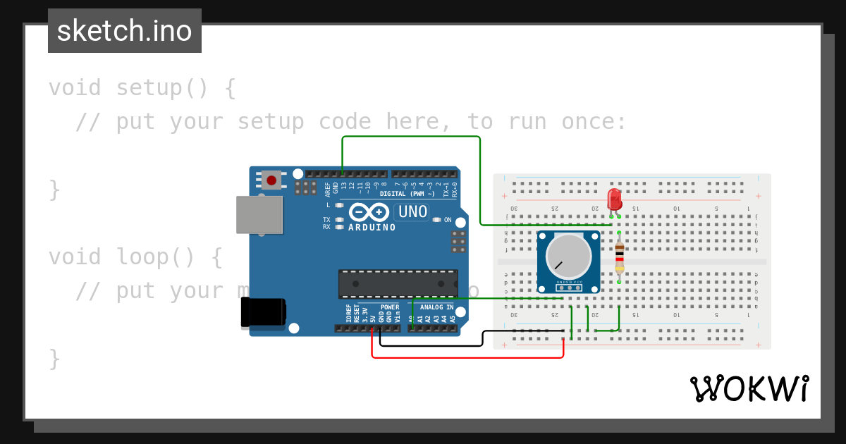 1 Adc Dan Pengatur Kecerahan Led Wokwi Esp32 Stm32 Arduino Simulator