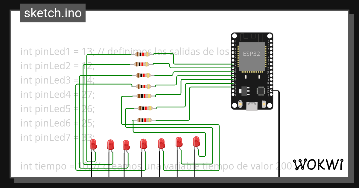 LedSecuencial_Victor_Navincopa - Wokwi ESP32, STM32, Arduino Simulator