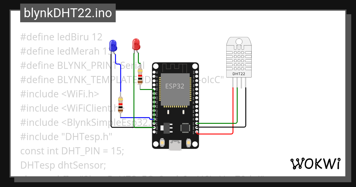 Projek Demos IOT 2023 - Wokwi ESP32, STM32, Arduino Simulator