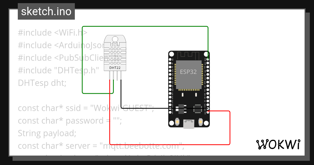 mqtt_publish - Wokwi ESP32, STM32, Arduino Simulator