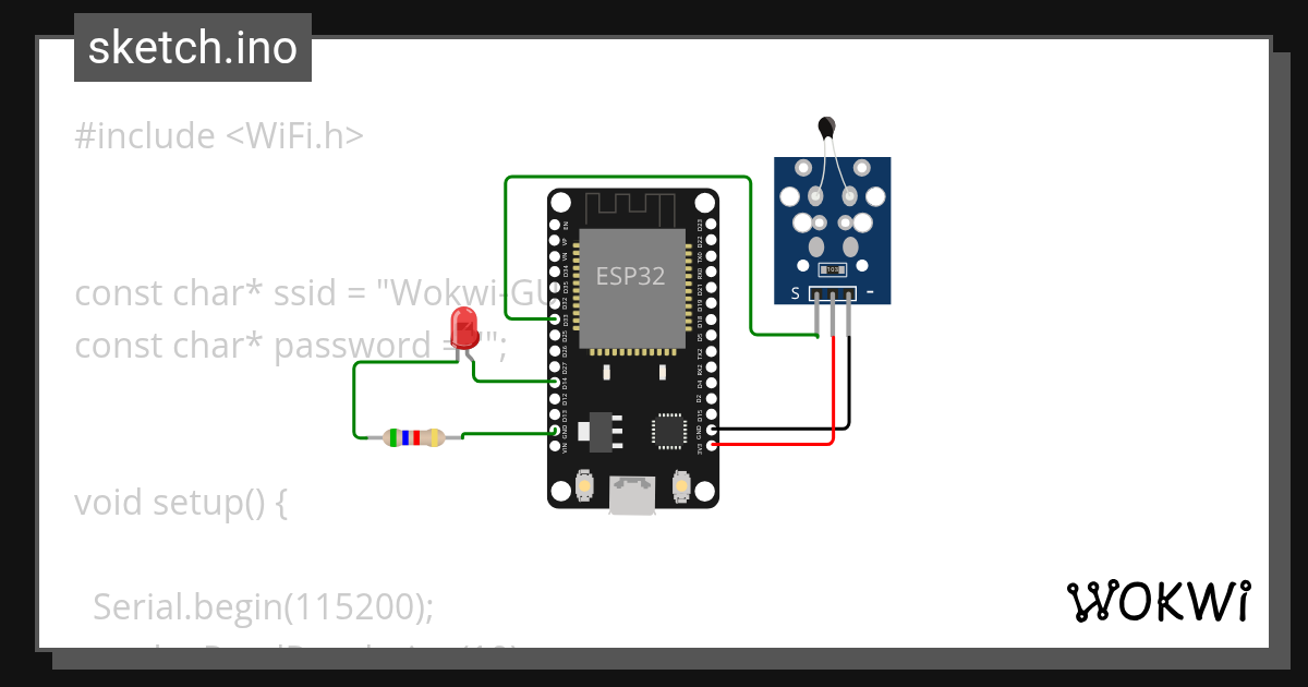 Warning Temperature Wokwi Esp32 Stm32 Arduino Simulator 6956