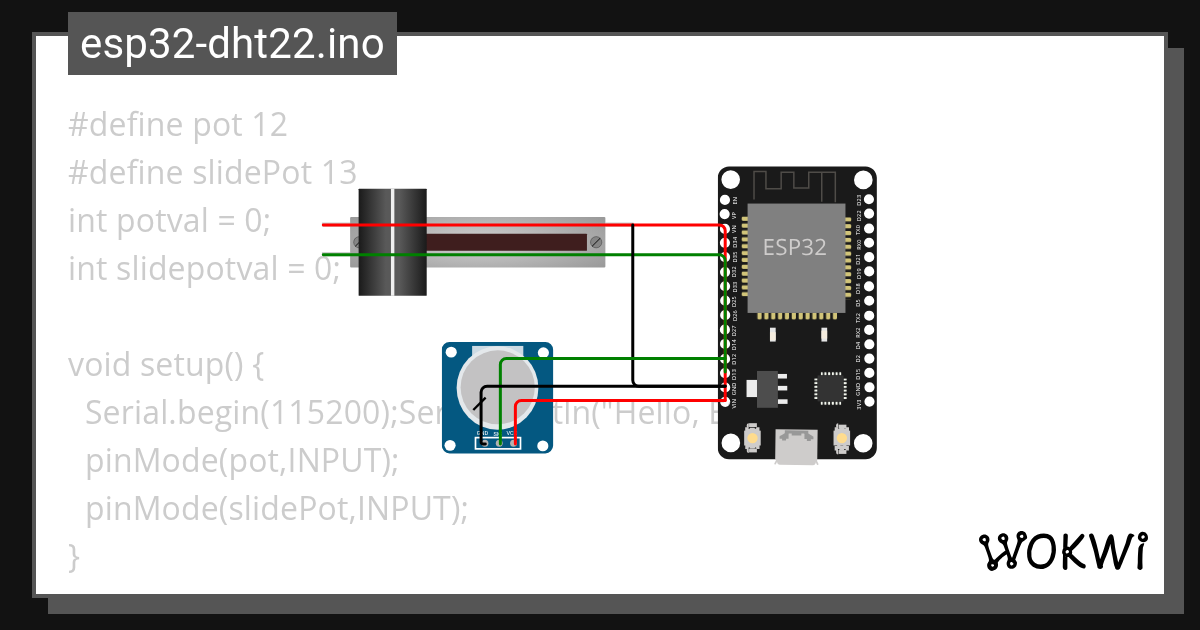 Potentiometer Test Wokwi Esp32 Stm32 Arduino Simulator 0737
