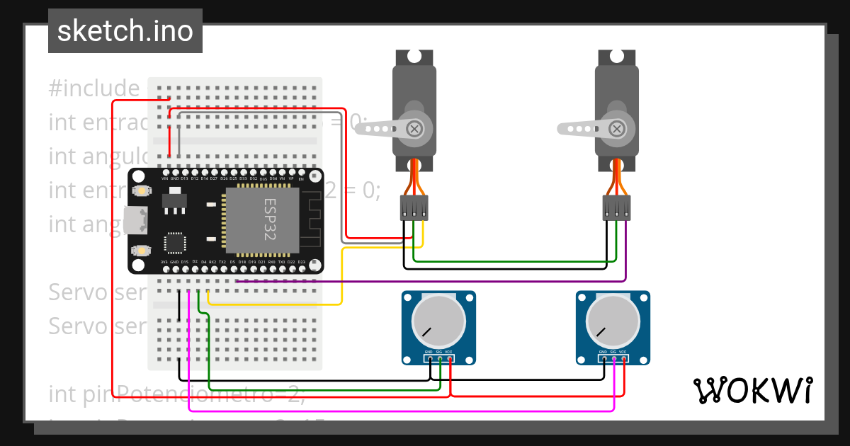 servo - Wokwi ESP32, STM32, Arduino Simulator