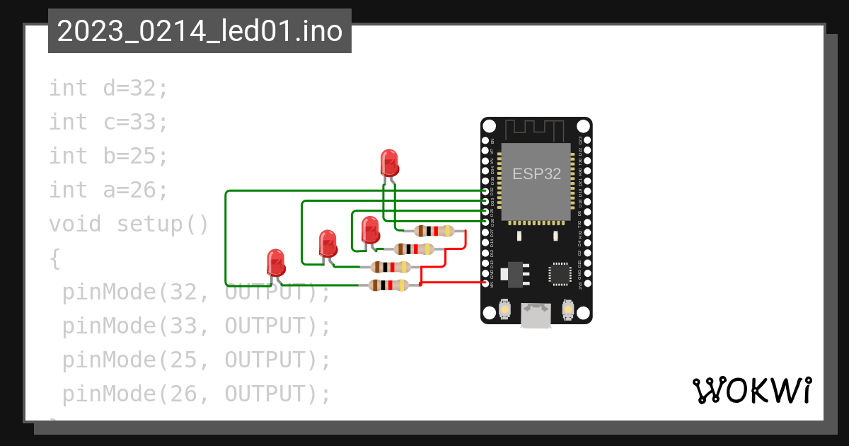 20230214swled01 Copy Wokwi Esp32 Stm32 Arduino Simulator