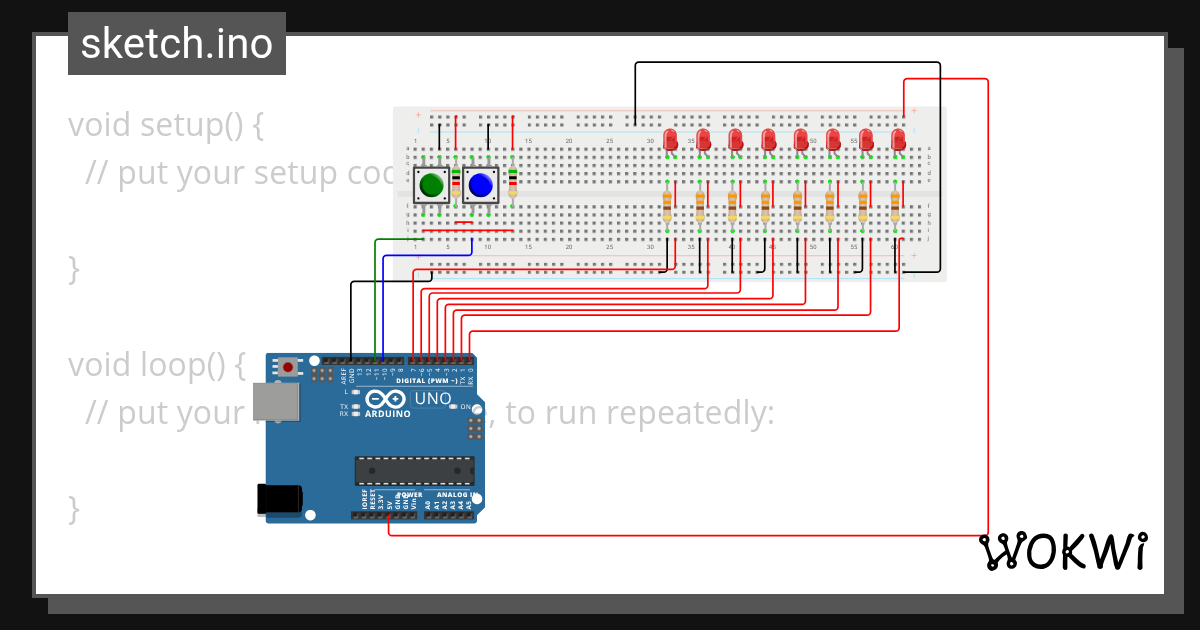 Luces de navidad - Wokwi ESP32, STM32, Arduino Simulator Luces de navidad - Wokwi ESP32, STM32, Arduino Simulator