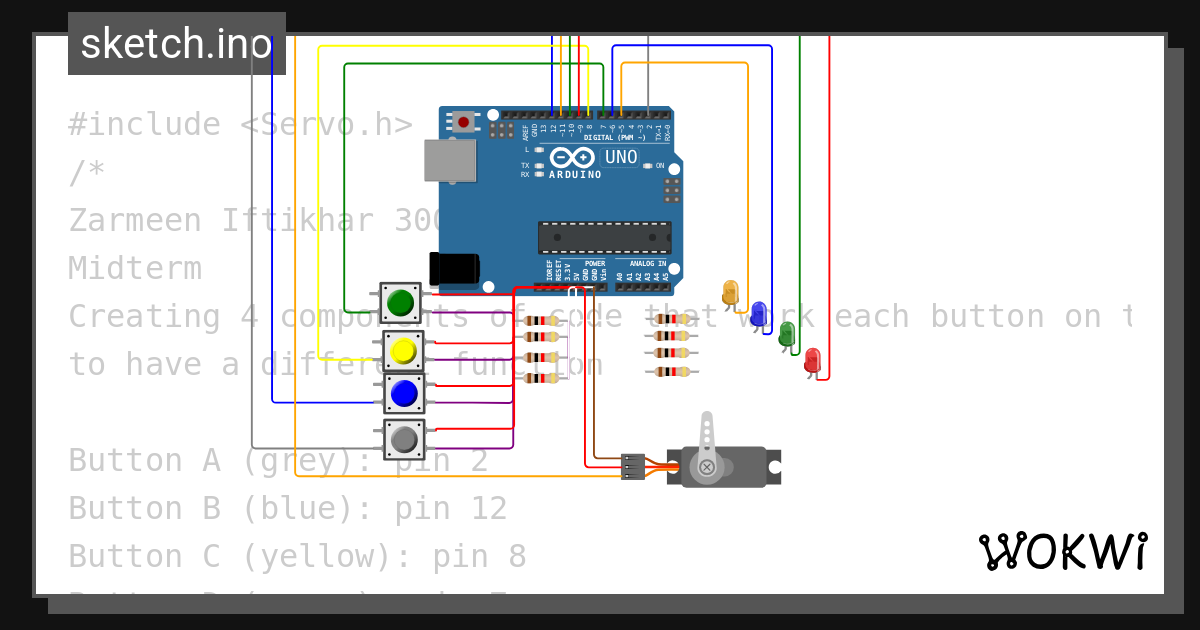 Midterm Wokwi Esp32 Stm32 Arduino Simulator 6196