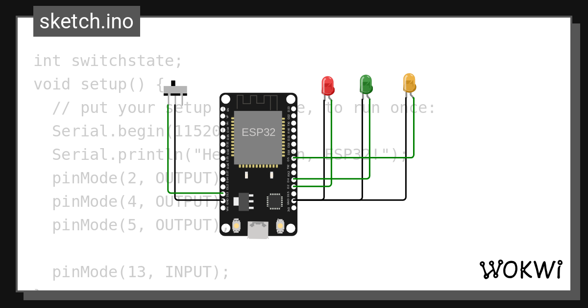 Mohan Trafic Wokwi Esp32 Stm32 Arduino Simulator