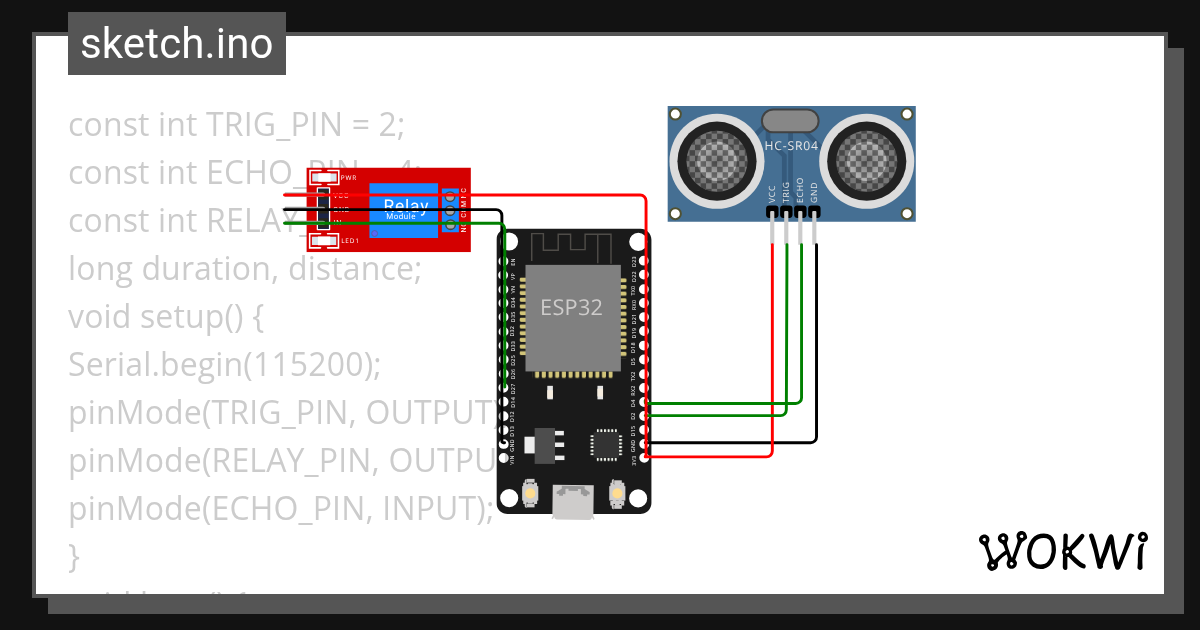 Relay - Wokwi ESP32, STM32, Arduino Simulator