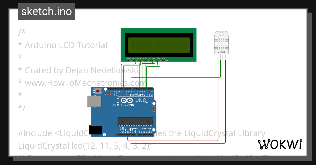 Lcd Dht22 Wokwi Esp32 Stm32 Arduino Simulator 2995