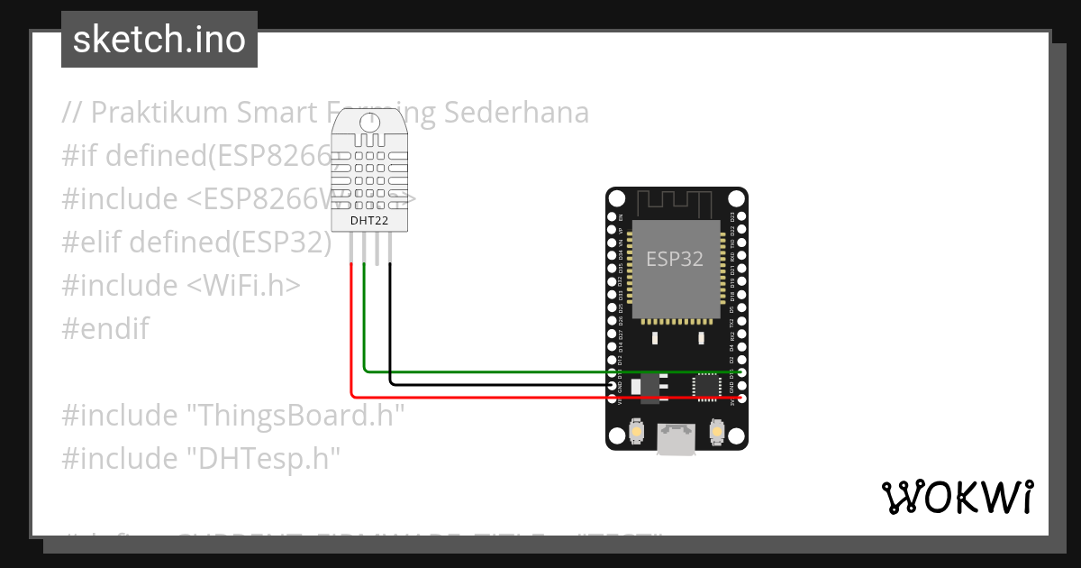 lahan 2 - Wokwi ESP32, STM32, Arduino Simulator