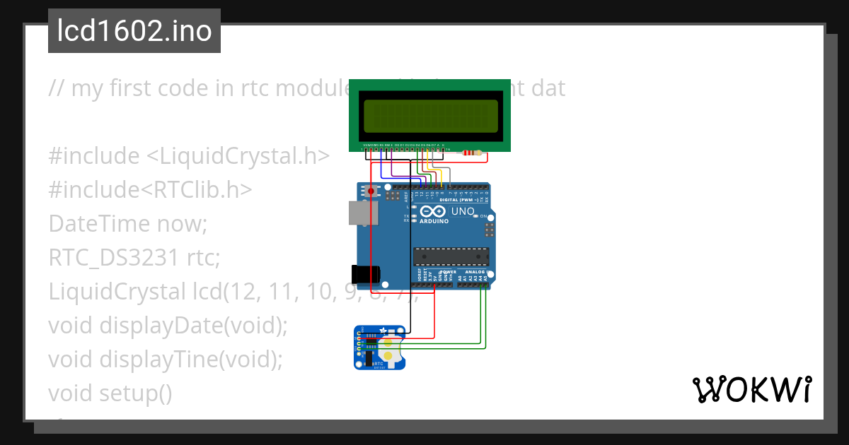 lcd1602.ino Copy - Wokwi ESP32, STM32, Arduino Simulator