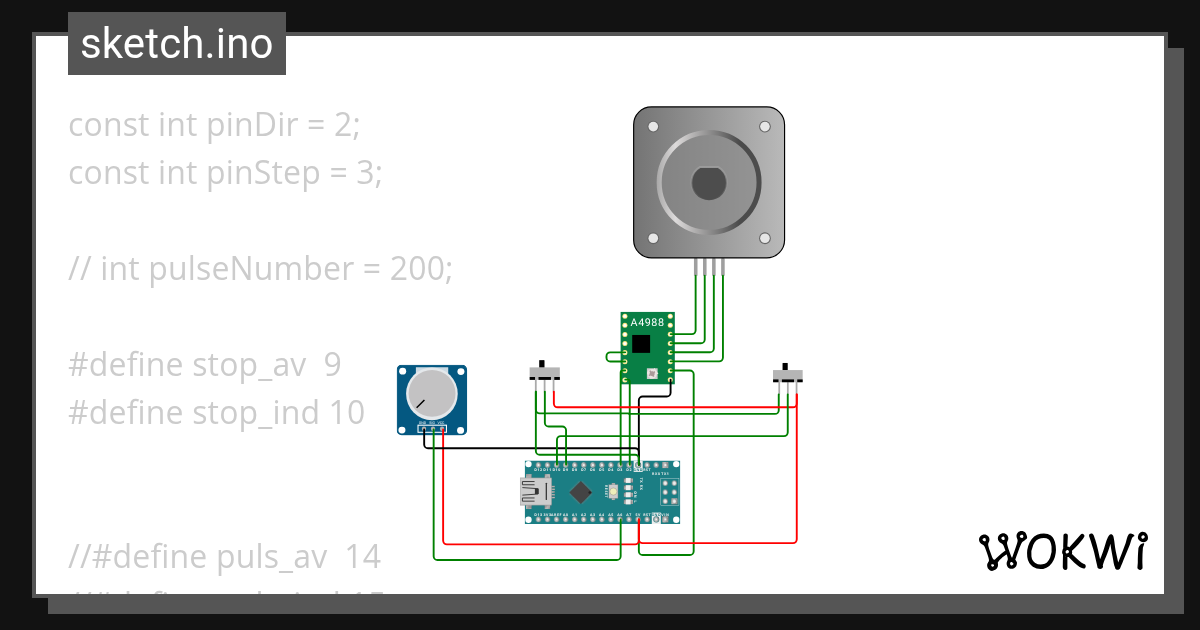 Stepperprova Wokwi Esp32 Stm32 Arduino Simulator 8051