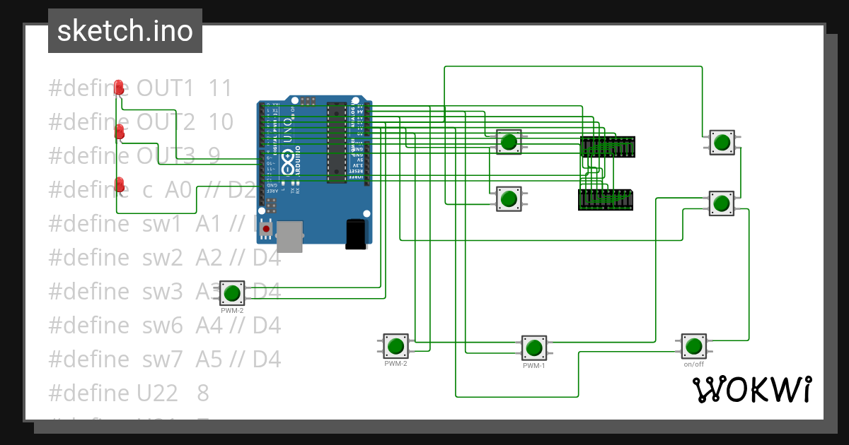 led_intensity_control - Wokwi ESP32, STM32, Arduino Simulator