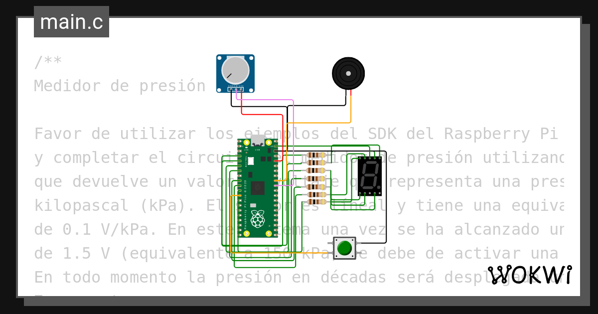 Pico 7segment Basic Copyy Wokwi Esp32 Stm32 Arduino Simulator
