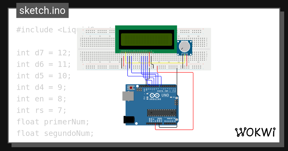 Lcdcalculadora Wokwi Esp32 Stm32 Arduino Simulator
