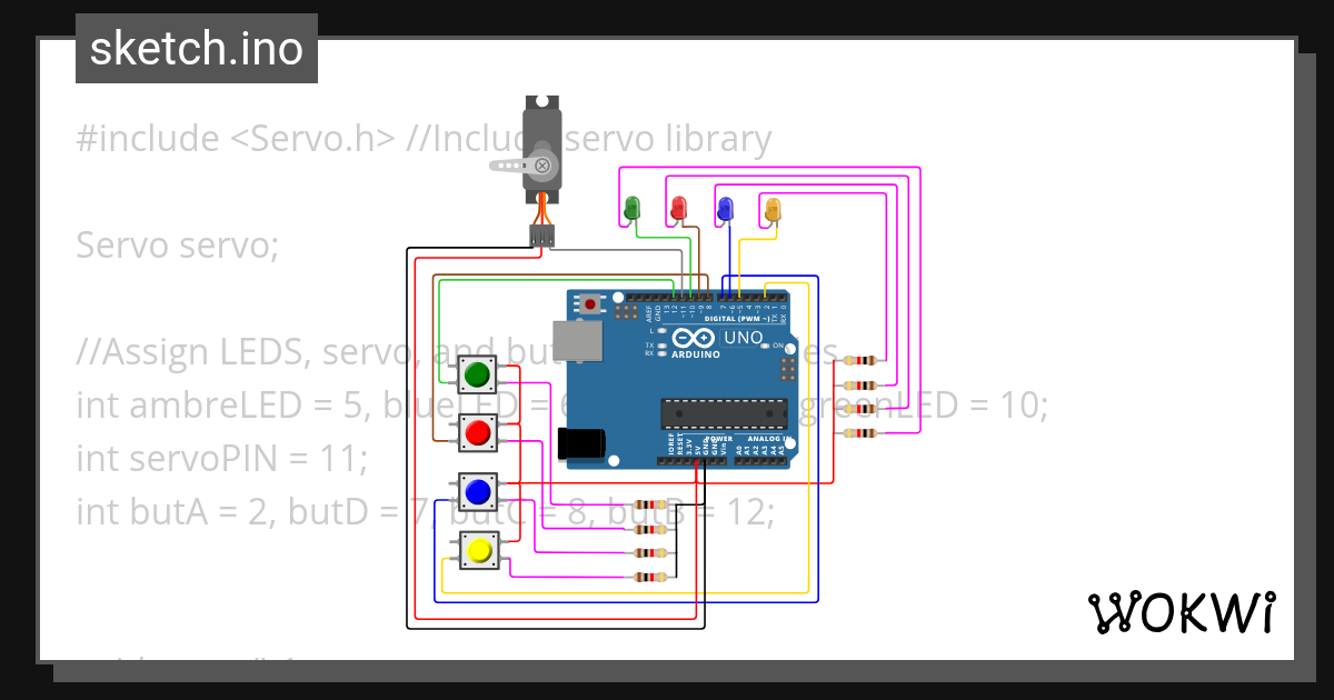 Arduino Prep - Exercise 4 - Wokwi ESP32, STM32, Arduino Simulator