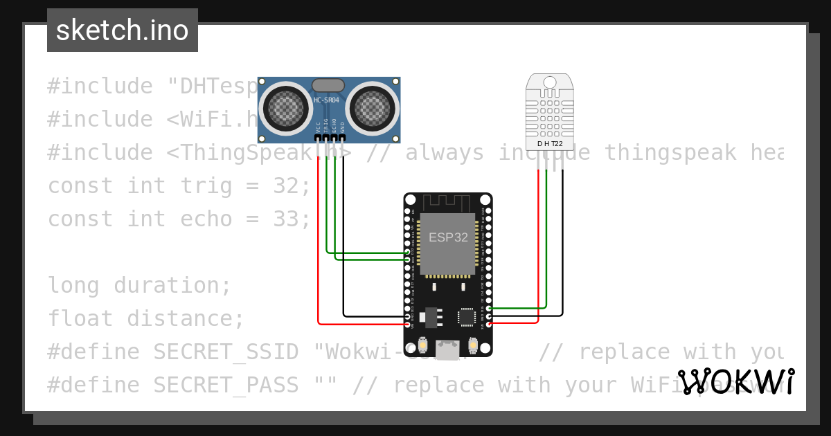 Green House Wokwi Esp32 Stm32 Arduino Simulator 4155