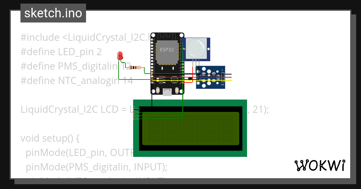 lab2 - Wokwi ESP32, STM32, Arduino Simulator