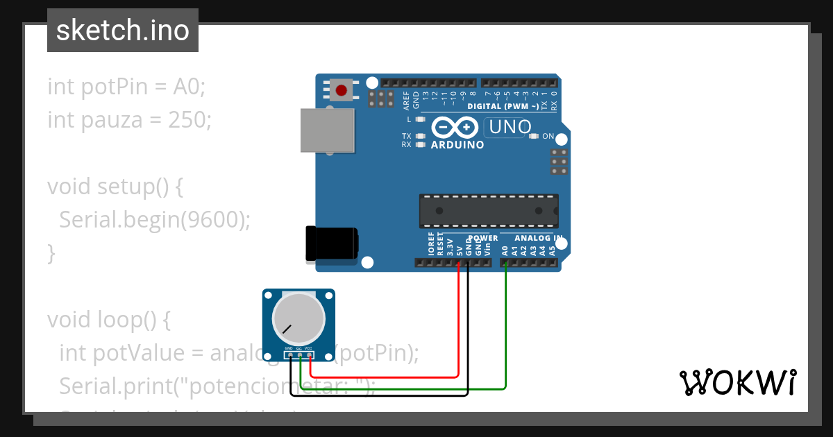 seriski monitor citanje so potenciometar - Wokwi Arduino and ESP32 ... seriski monitor citanje so potenciometar - Wokwi Arduino and ESP32 ...