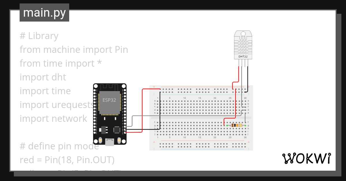 Smart IoT System 2 - Wokwi ESP32, STM32, Arduino Simulator