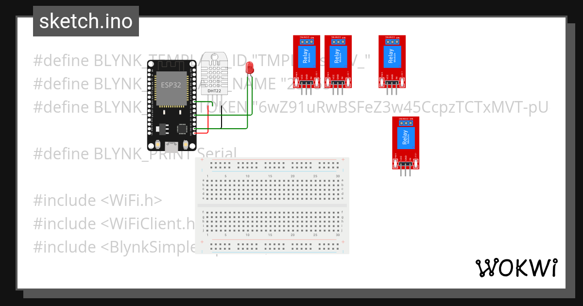 Test 1 - Wokwi ESP32, STM32, Arduino Simulator