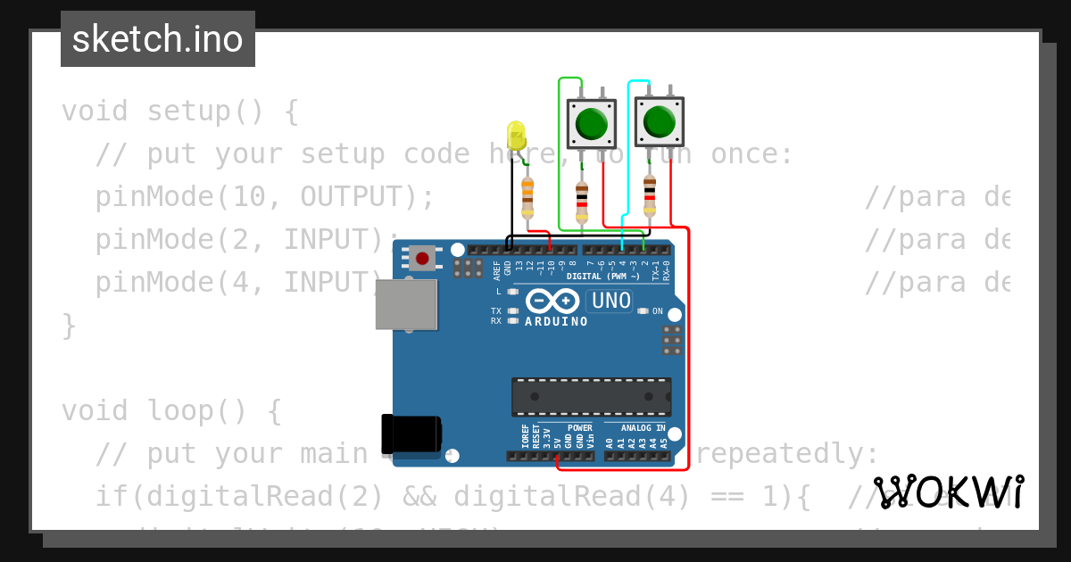 W5 Wokwi Esp32 Stm32 Arduino Simulator