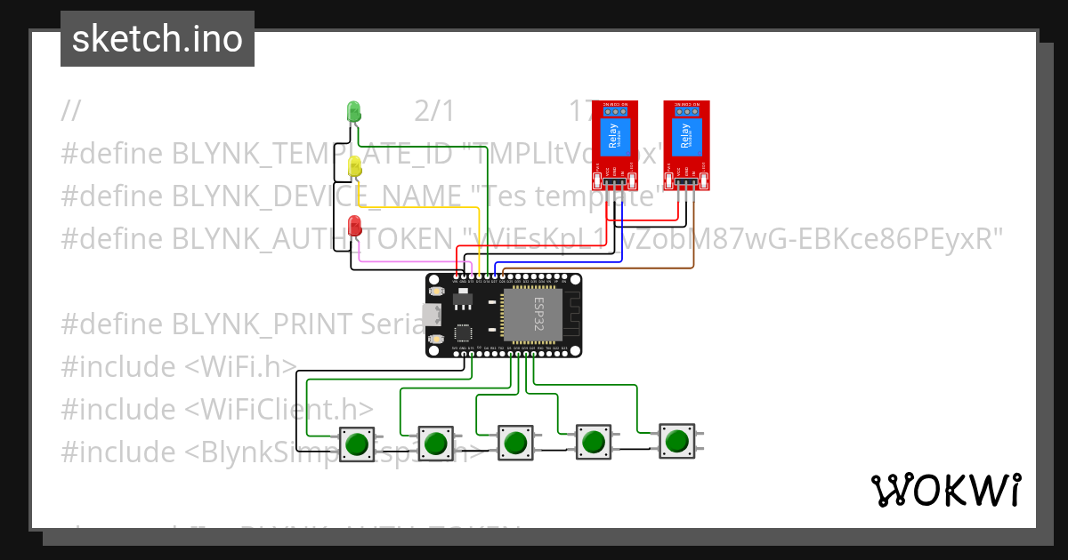 Final 2 - Wokwi ESP32, STM32, Arduino Simulator