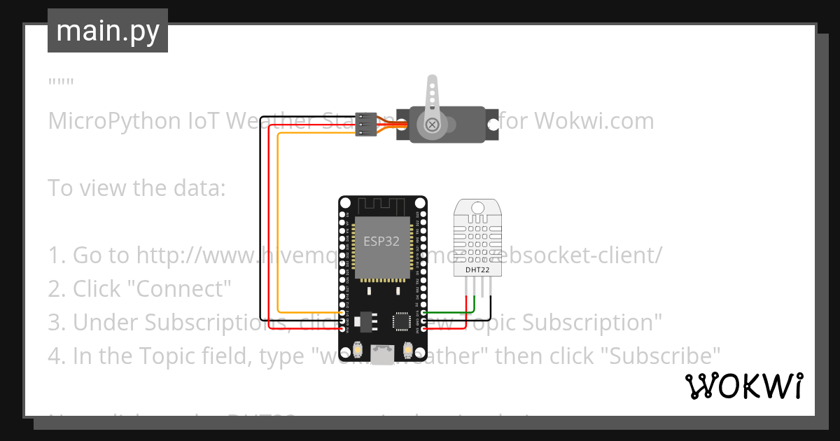 volkan-mqtt - Wokwi ESP32, STM32, Arduino Simulator