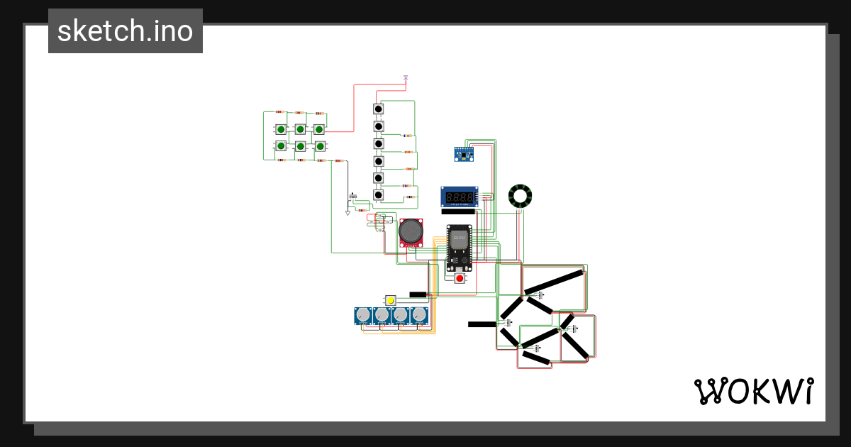 Puzzle Wokwi Esp32 Stm32 Arduino Simulator