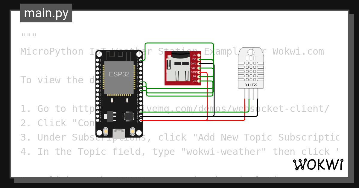 Micropython Mqtt Weather Logger Esp32 Wokwi Esp32 Stm32 Arduino 9122