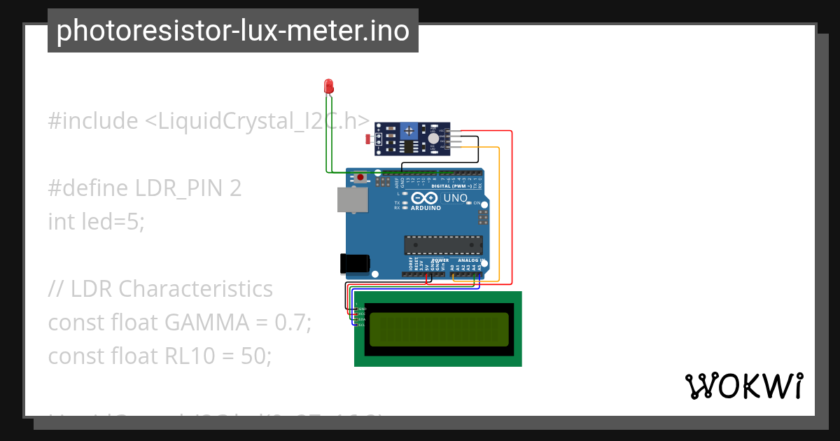Photoresistor O Copy Copy Wokwi Esp32 Stm32 Arduino Simulator 4602