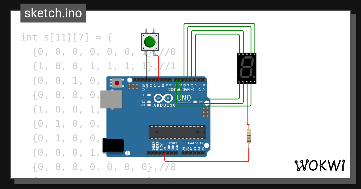 Лаб№7 Задание 11 Wokwi Esp32 Stm32 Arduino Simulator
