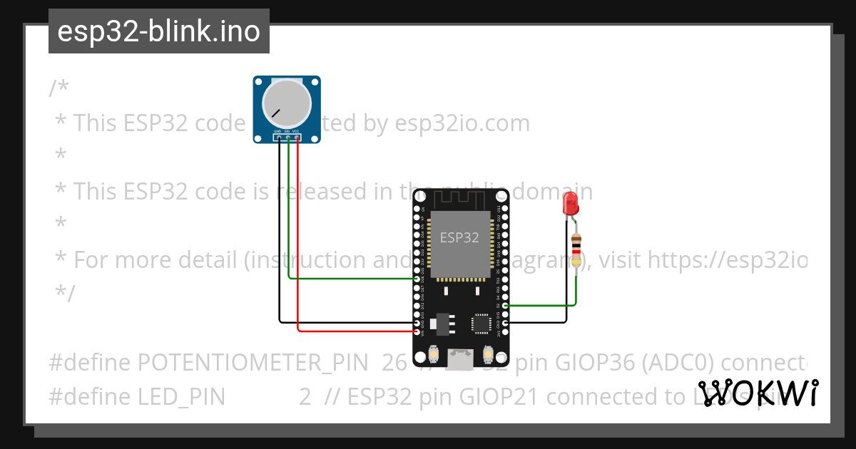 Wokwi - Online ESP32, STM32, Arduino Simulator